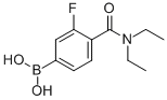 4-(Diethylcarbamoyl)-3-fluorophenylboronic acid | C11H15 B F N O3 ...